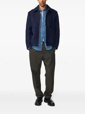 Nn07 Gael Jacket - Blue