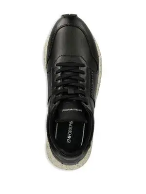 Emporio Armani Leather Sneakers