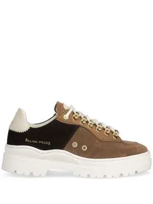 Filling Pieces Suede Court Sneakers