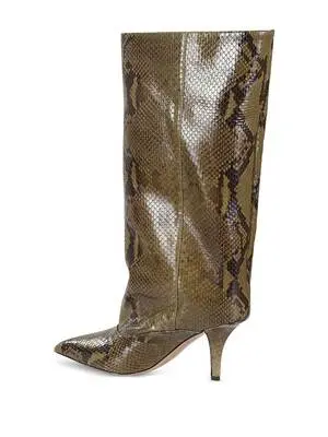 Paris Texas Snake-effect Boots