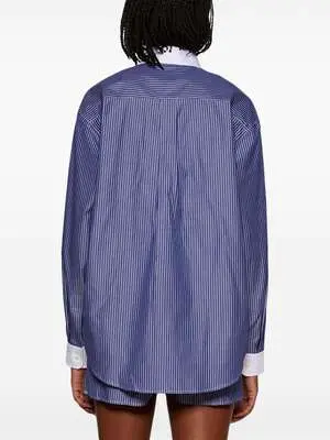 SPORTY & RICH Striped Shirt