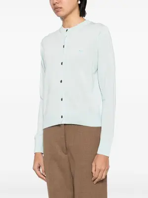 Maison Kitsuné Baby Fox Cardigan - Blue