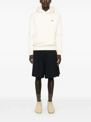 Lacoste Crocodile-logo Hoodie - Neutrals