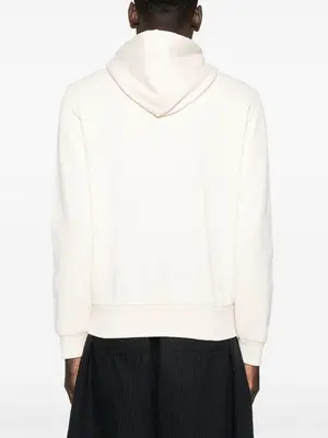Lacoste Crocodile-logo Hoodie - Neutrals