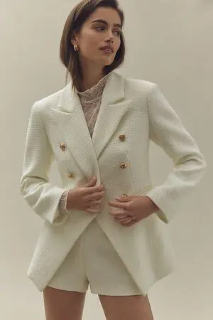 Endless Rose Tweed Blazer Jacket