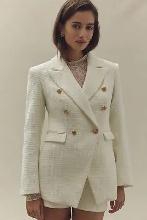 Endless Rose Tweed Blazer Jacket