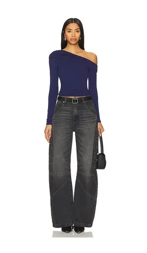 AFRM Bria Top - Bright Navy