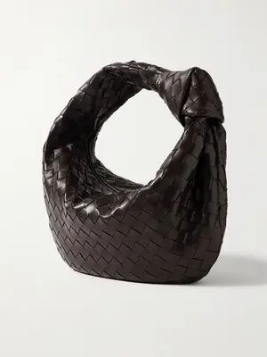Bottega Veneta Jodie Small Intrecciato Leather Tote - Brown