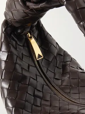 Bottega Veneta Jodie Small Intrecciato Leather Tote - Brown