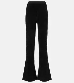 Proenza Schouler White Label Evie Chenille Flared Pants