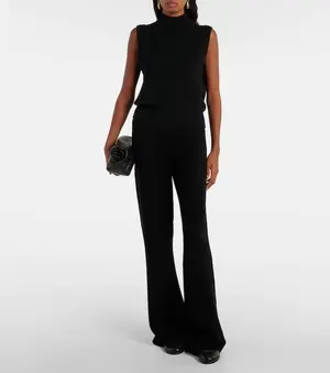 Proenza Schouler White Label Evie Chenille Flared Pants