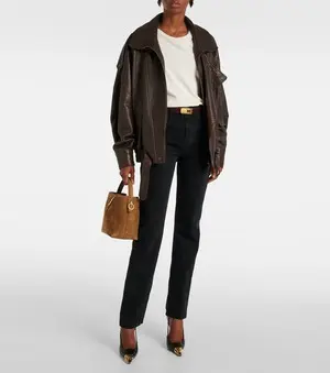 Saint Laurent Le 37 Small Bucket Bag - Beige