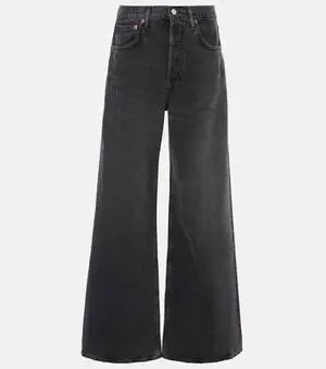 AGOLDE Dame Wide-leg Jeans