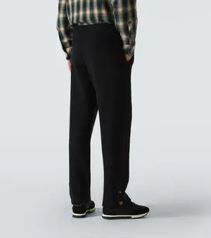 GOD'S TRUE CASHMERE Knitted Cashmere Straight Pants