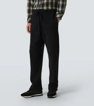 GOD'S TRUE CASHMERE Knitted Cashmere Straight Pants