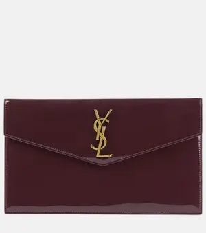 Saint Laurent Uptown Clutch - Burgundy