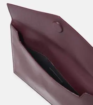 Saint Laurent Uptown Clutch - Burgundy