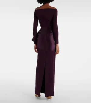Solace London Kori Off-shoulder Gown
