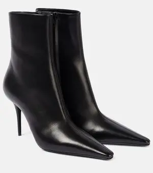 Saint Laurent Pointed Toe Booties