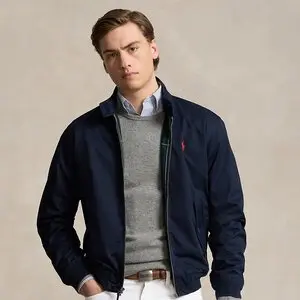 Ralph Lauren The Bedford Twill Jacket - Collection Navy