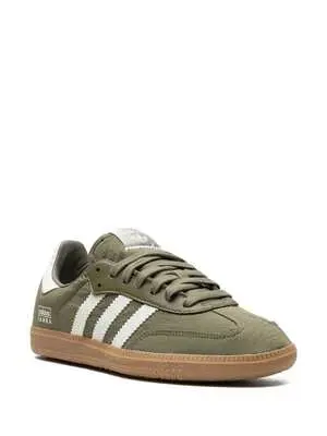 Adidas Samba Reflective Pack Focused Olive Sneakers