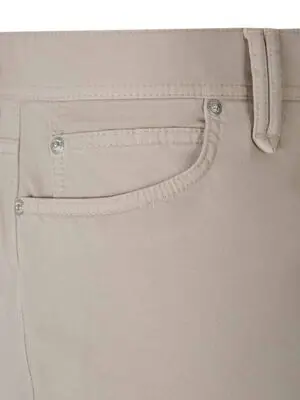 Brioni Logo-patch Straight-leg Jeans