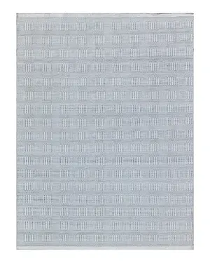 EXQUISITE RUGS Naples Er4981 Area Rug, 4' X 6 - Silver