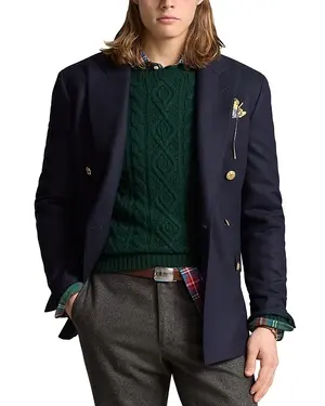 Polo Ralph Lauren Tailored Wool Flannel Blazer