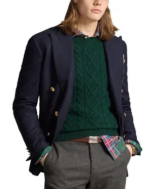 Polo Ralph Lauren Tailored Wool Flannel Blazer