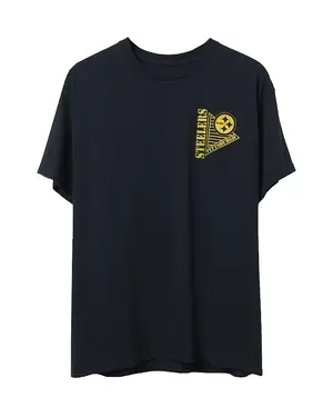 Junk Food Clothing Nfl Pittsburgh Steelers Drive Tee - Black