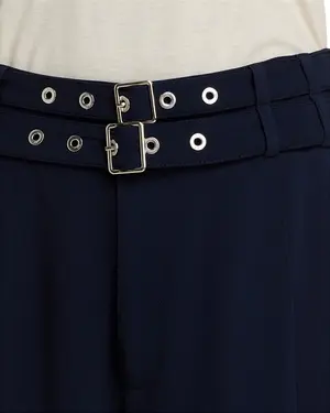 Cinq À Sept Cortina Wide Leg Pants - Navy