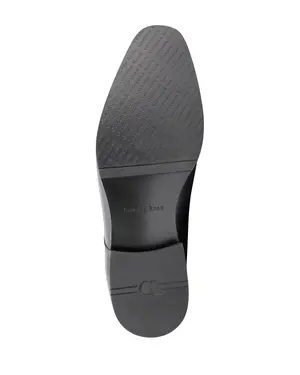 Gordon Rush Brayden Double Buckle Monk Strap Cap Toe Dress Shoes - Black