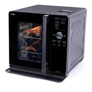 GE APPLIANCES Profile Smart Indoor Smoker - Carbon Black