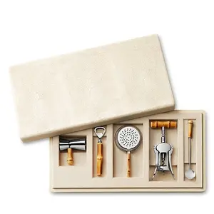 Aerin Bamboo Bar Set - Multi