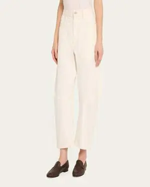 NILI LOTAN Shon Barrel Jeans