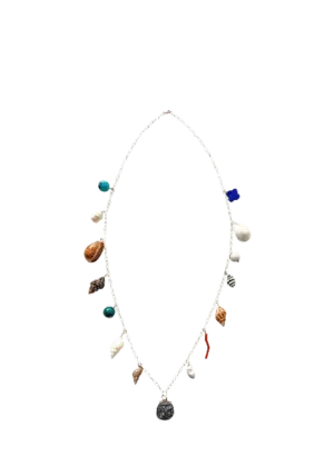 HAUTE VICTOIRE Haute Victoire Athena Shell Charm Necklace