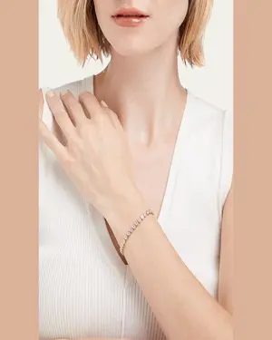 KENDALL ROW 14k Lab Grown Diamond Tennis Bracelet