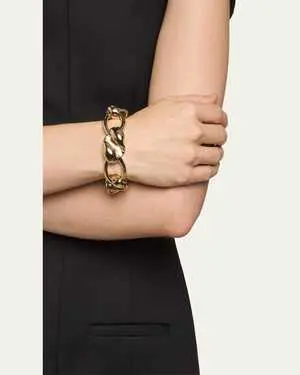 Saint Laurent Shell Link Bracelet