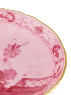GINORI 1735 Oriente Italiano Coffee Saucer - Pink