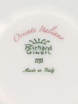 GINORI 1735 Oriente Italiano Coffee Saucer - Pink