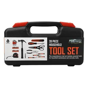 PURSONIC Handy Solutions 39-piece Household Tool Kit