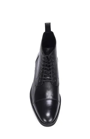ANTHONY VEER James Lace-up Boot - Black