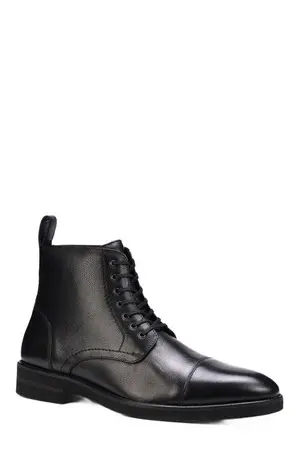 ANTHONY VEER James Lace-up Boot - Black