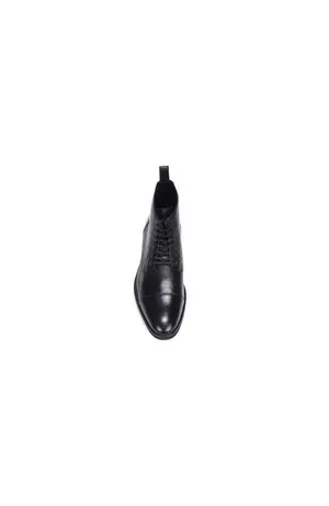 ANTHONY VEER James Lace-up Boot - Black