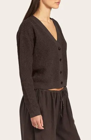 OYUN Mirabel Cardigan - Espresso