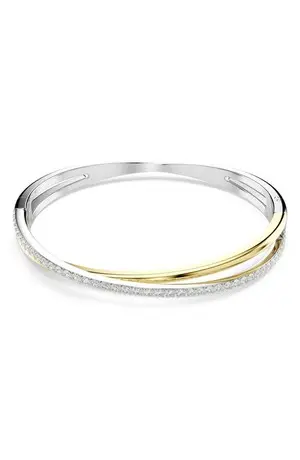 SWAROVSKI Swarovski Hyperbola Bangle White