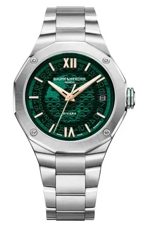 Baume & Mercier Riviera Bracelet Watch - Gren