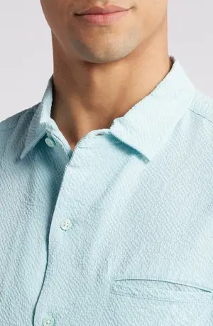 Tori Richard The Lanai Short Sleeve Button-up Shirt - Sky Blue