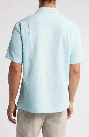 Tori Richard The Lanai Short Sleeve Button-up Shirt - Sky Blue