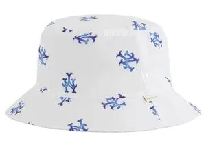 Aimé Leon Dore X New Era Mets Nylon Bucket Hat - White